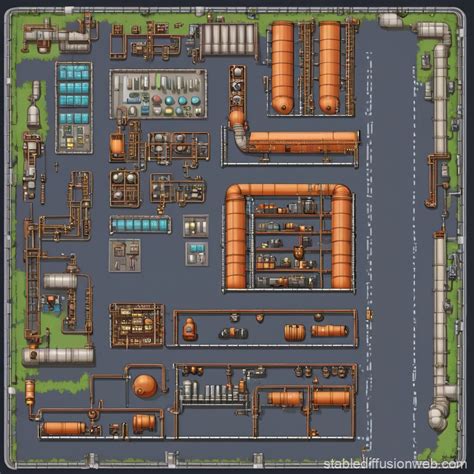 Factory Layout Design For Gamemaker Studio Stable Diffusion Online