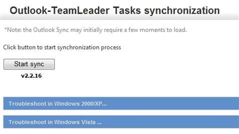 Outlook Task Sync