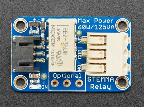Pinouts Adafruit Stemma Non Latching Mini Relay Adafruit Learning System
