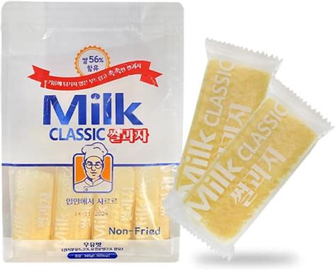 Milk Classic Rice Cracker 밀크 클래식 쌀과자 240g 240g Cheese Grocery And Gourmet Food
