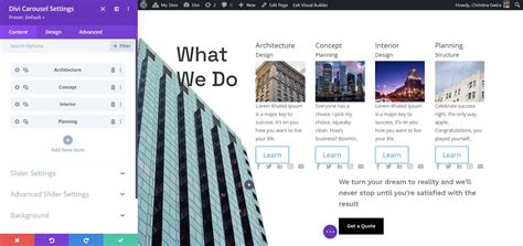 Divi Plugin Highlight Divi Carousel Module Ask The Egghead Inc