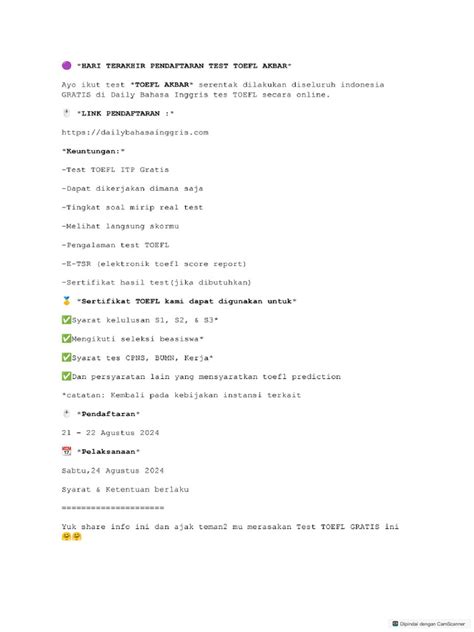 Toefl Itp Test Se Indonesia Pdf