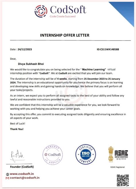 divya bhoi on linkedin codsoft codsoftinternship internship machinelearning