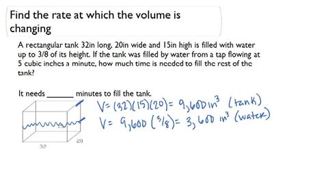 Volume Word Problems Example Video Geometry CK Foundation