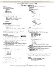 Verilog Cheat Sheet Literals Module Declaration Instantiation