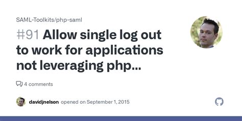 Allow Single Log Out To Work For Applications Not Leveraging Php