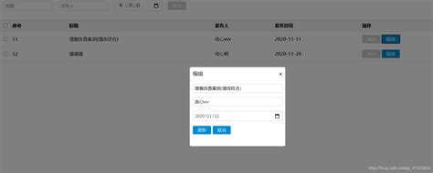 Vue中实现增删改查vue做个给数组元素的crud增、删、改、查 Csdn博客