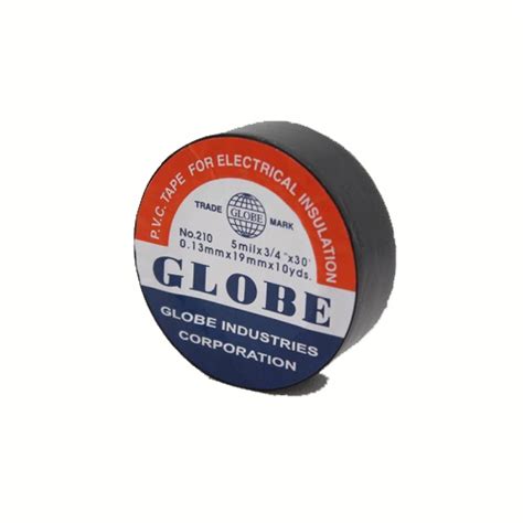 Globe Tape L002 электроизоляционная лента ПВХ, цвет черный, толщина 0 ...