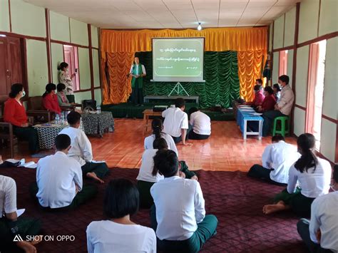 ဗန်းမောက်မြို့အခြေခံပညာအထက်တန်းကျောင်း၌ ၇၄ နှစ်မြောက် လွတ်လပ်ရေးနေ့အကြို စာစီစာ ကုံးပြိုင်ပွဲန