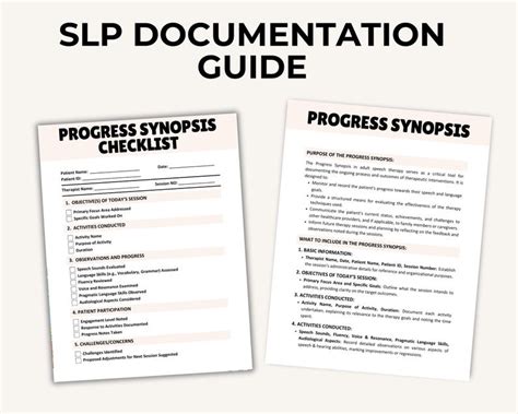 Speech Therapy Documentation Guide Slp Templates And Soap Notes Digital