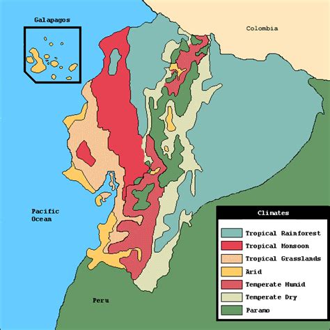 Geography Ecuador