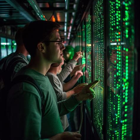 Free Data Center Technician Image Download At Stockcake