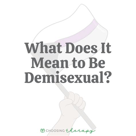 What Does It Mean To Be Demisexual