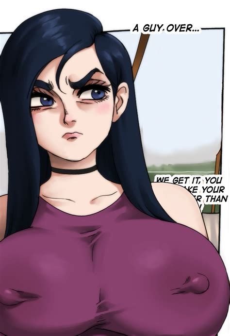 Rule 34 1girls Big Breasts Black Hair Breasts Busty Busty Female