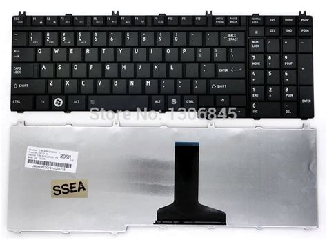 SSEA New Keyboard For Toshiba Satellite L500 L505 L500D L505D L510 L515 L550 L555 Laptop US