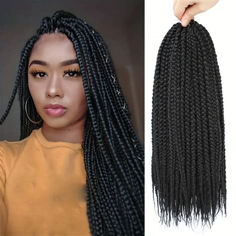 Goddess Box Braids Crochet Hair Prelooped Crochet Hair Temu