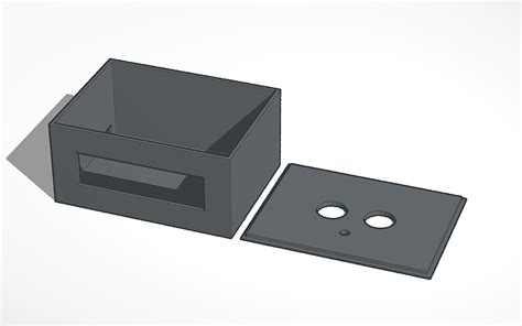 3d Design Caja Proyecto Tinkercad