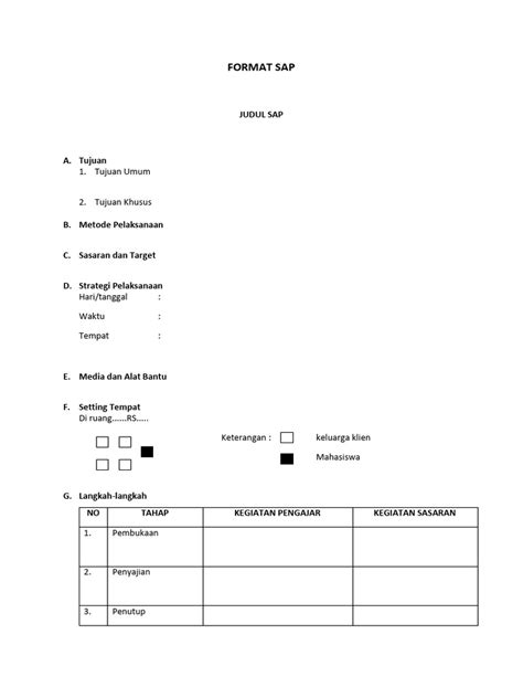 Format Sap Pdf