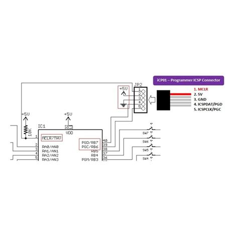 Ica01 Usb Microchip Pic Programmer Set With Adapter Icsp And Pickit 2 Sw