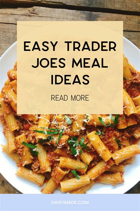 Easy Trader Joes Meal Ideas In Trader Joes Recipes Dinner Trader Joes Recipes Meals