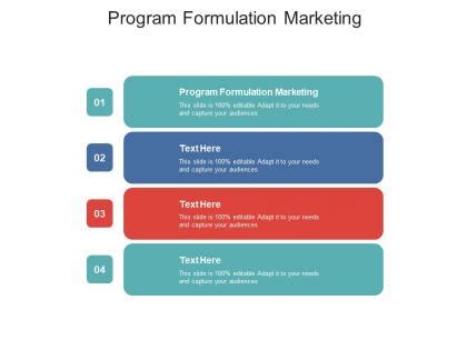 Market Formulation Powerpoint Presentation And Slides Slideteam