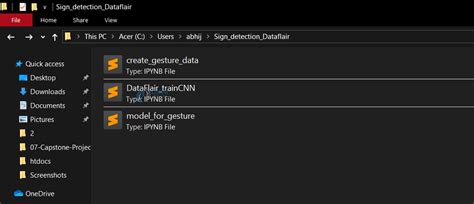 Sign Language Recognition Using Python And Opencv Dataflair