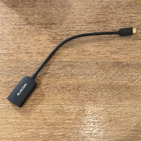 エレコム Elecom Type C映像変換アダプタad Chdmiqbk2 メルカリ