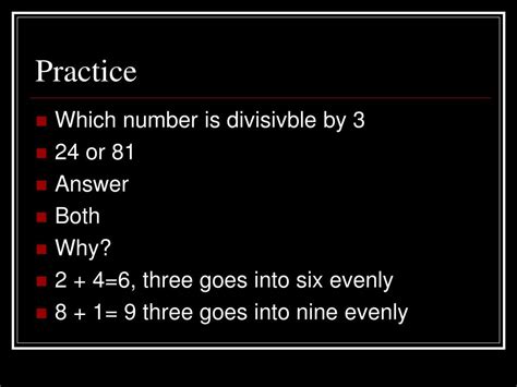 PPT Rules Of Divisibility PowerPoint Presentation Free Download ID