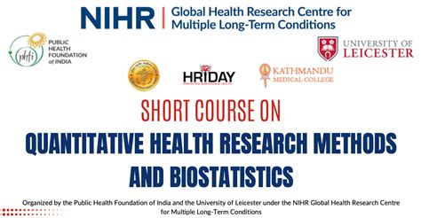 Quantitative Health Research Methods And Biostatistics Ph Chronicle