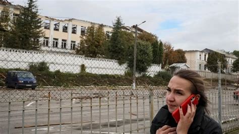 Ракетні удари по Запоріжжю Кадри наслідків Bbc News Україна