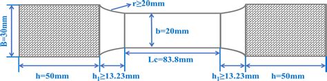 Schematic Diagram Of Tensile Test Sample Download Scientific Diagram