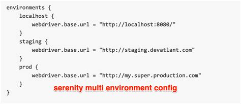 Serenity Environments Configuration Devatlant Blog