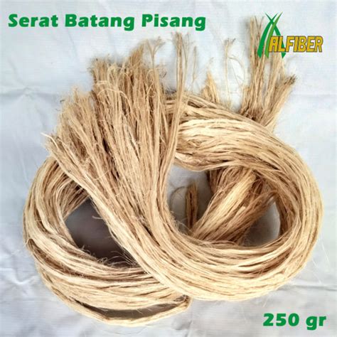 Jual Serat Pelepah Pisang Serat Batang Pisang Tanpa Bahan Kimia 250 Gr Kab Subang