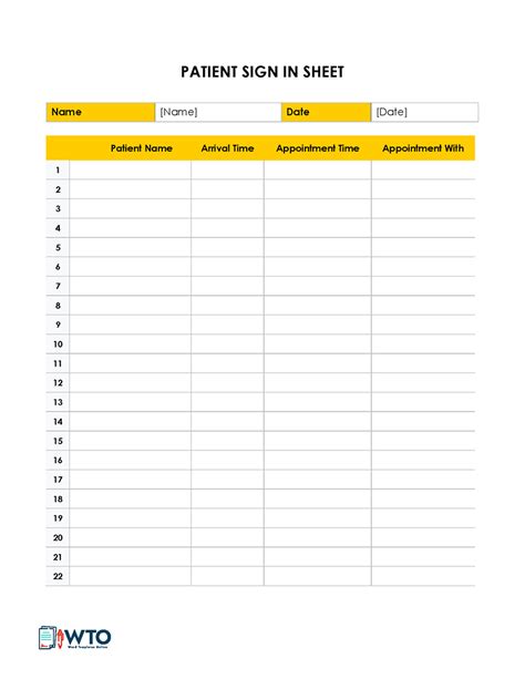 16 Free Sign In And Sign Up Sheet Templates Excel Word