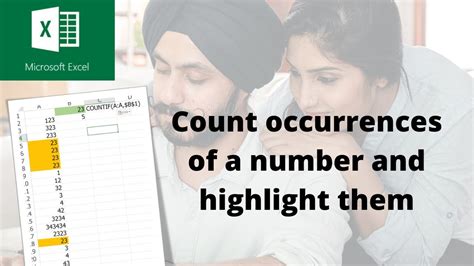 Excel Tips Highlight And Count Occurrences To Spot Trends And Save