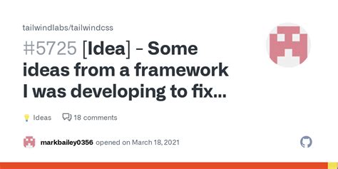 Idea Some Ideas From A Framework I Was Developing To Fix The Same
