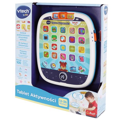 Zabawka Interaktywna Vtech Bobaski I Miś Tablet Aktywności Trefl
