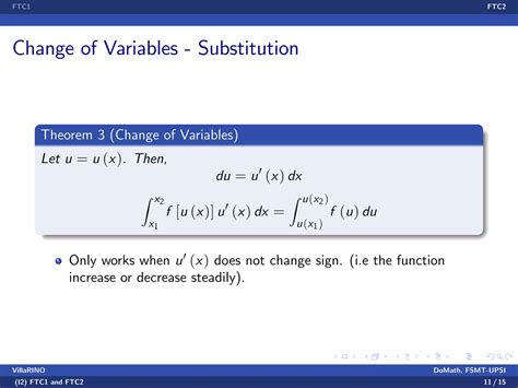 Benginning Calculus Lecture Notes 13 Fundamental Theorem Of Calculus 1 And 2 Pdf Classical