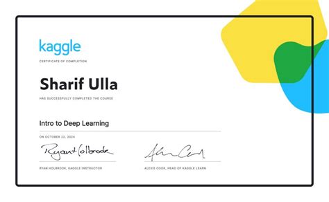 Deeplearning Machinelearning Kaggle Sharif Ulla