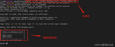 Mysql——使用mysqldump备份与恢复数据mysqldump还原数据库 Csdn博客