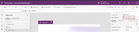 Canvas App Download Media Files Rajeev Pentyala Microsoft Power