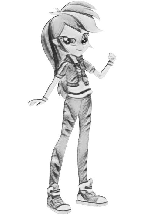 Sketch Rainbow Dash By Jesus0385 On Deviantart