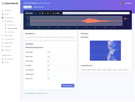 Audio Processing Block Spectrogram And 2d Output Feature Requests