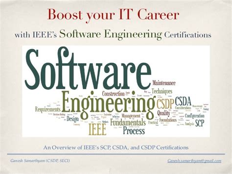 Boost Your It Career With Ieees Software Engineering Certifications