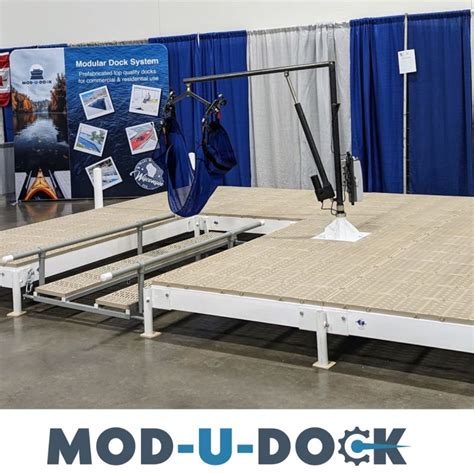 Modudock Kayaklaunch Ada Adacompliant Canoecopia Paddlesports Accessibledock Mod U Dock