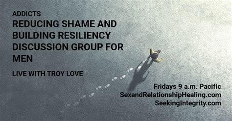 Reducing Shame And Building Resiliency Mens Group Sex And