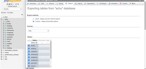 Mysql Export Schema How To Export Schema In Mysql With Example