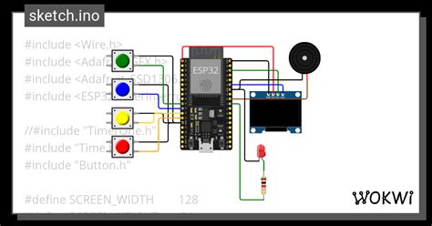 reloj esp32 wokwi esp32 stm32 arduino simulator
