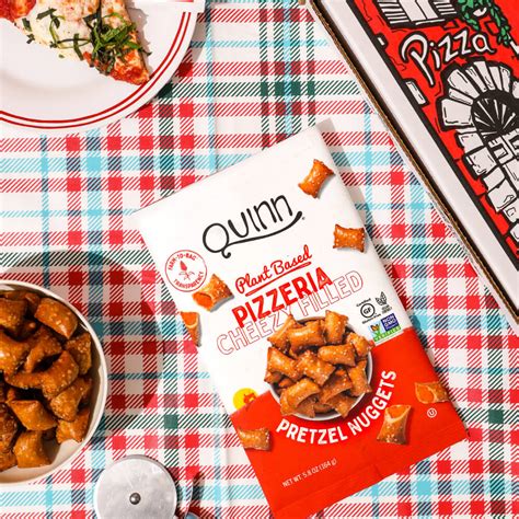 Pizzeria Cheezy Filled Pretzel Nuggets Quinn Foods