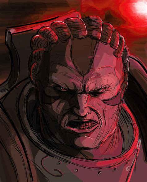 Angron Colored Sketch Made By Me Scrolller